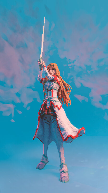 Sword Art Online - Yuuki Asuna Minecraft Map