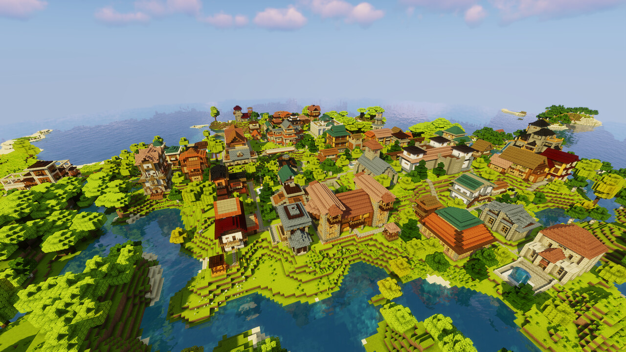 Island City Minecraft Map