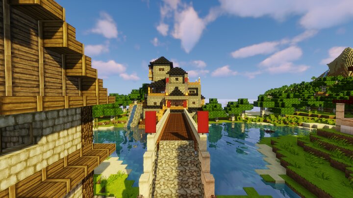 Island City Minecraft Map