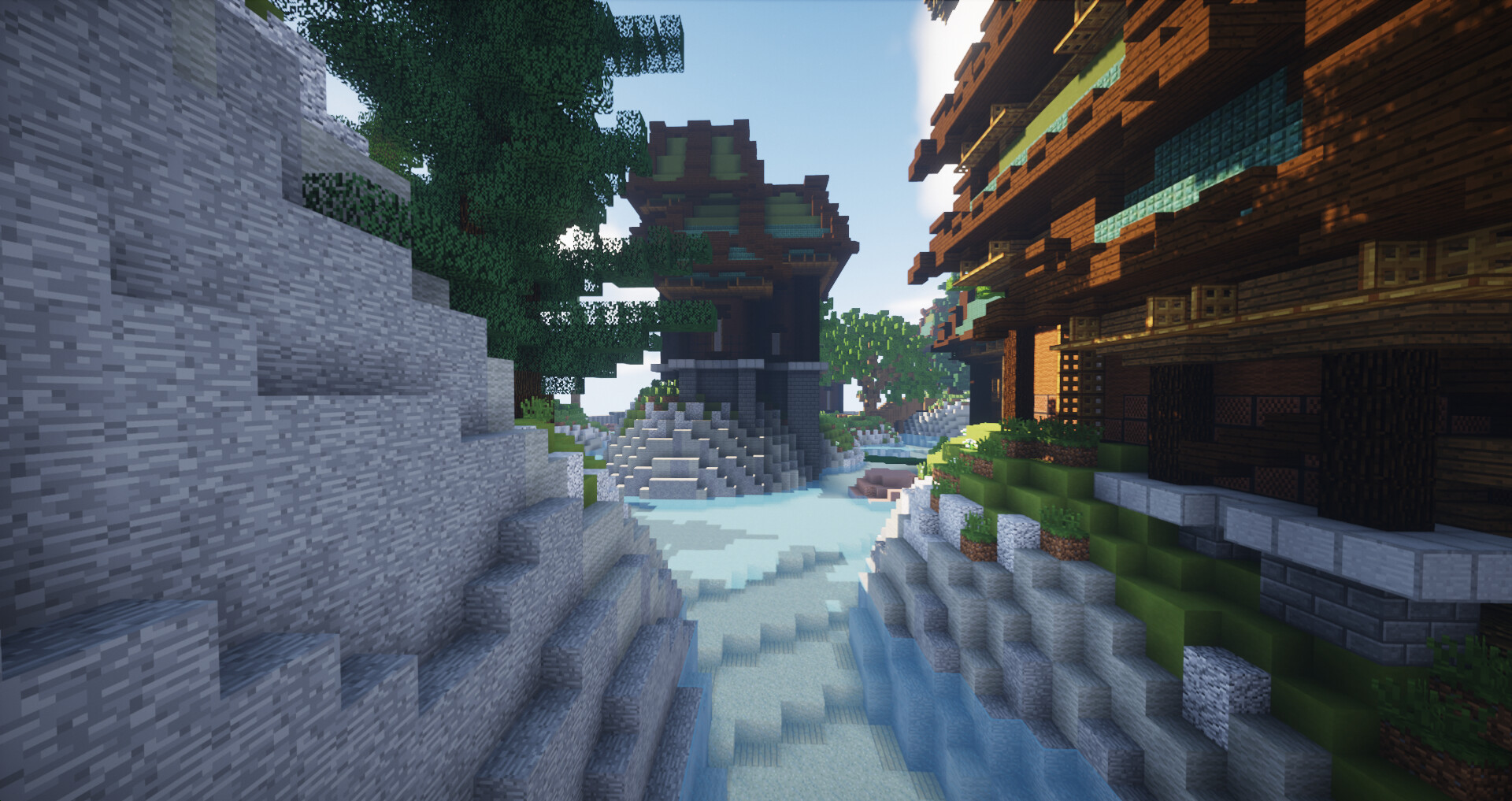 Balloon Town Hub | 1.8+ Minecraft Map