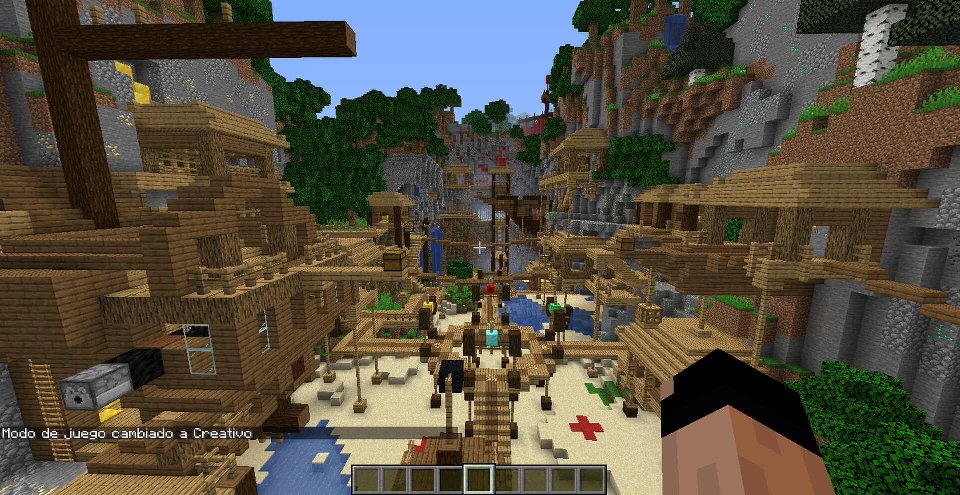 battle minigame Minecraft Map