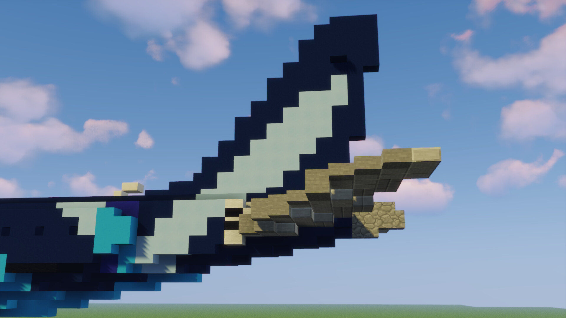 Breeze Airways E195AR | 2:1 Minecraft Map