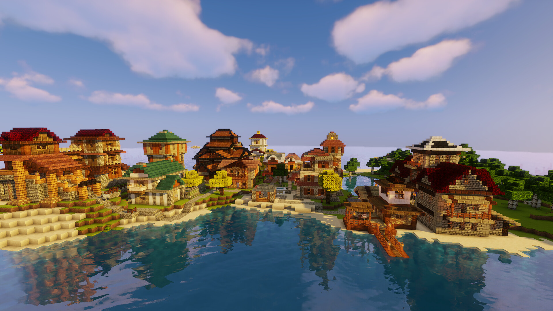 Island City Minecraft Map