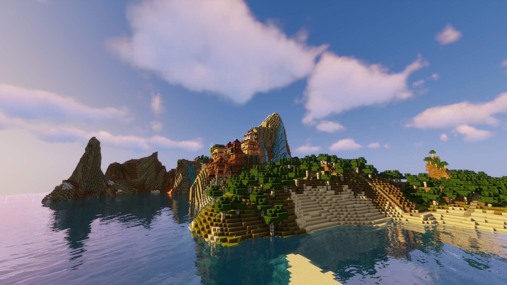 Island City Minecraft Map