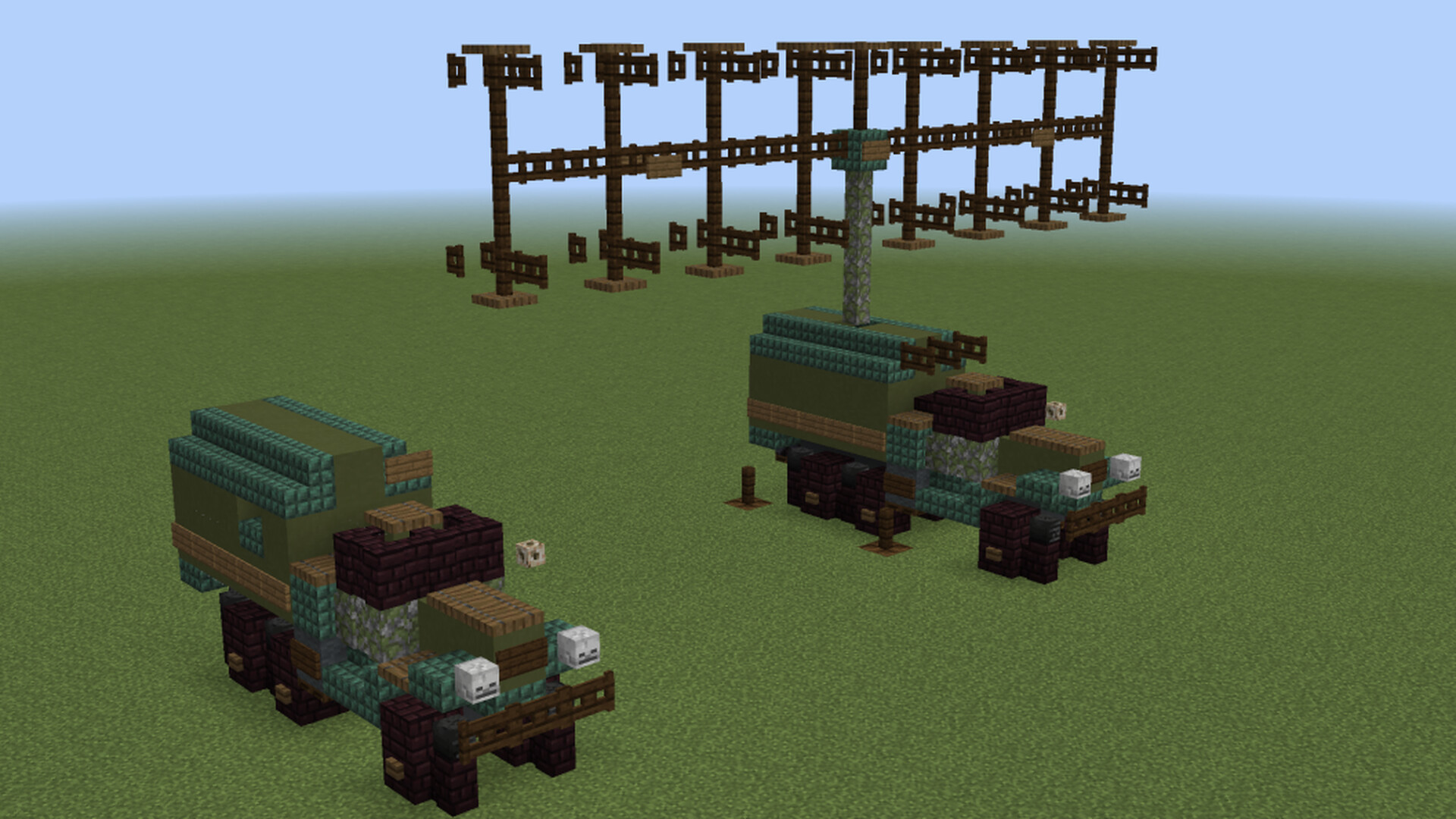 1.5:1 scale S-75 Dvina (+ Radar) Minecraft Map