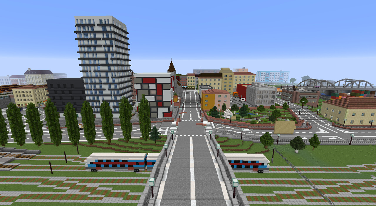 European industrial city DOWNLOAD Minecraft Map