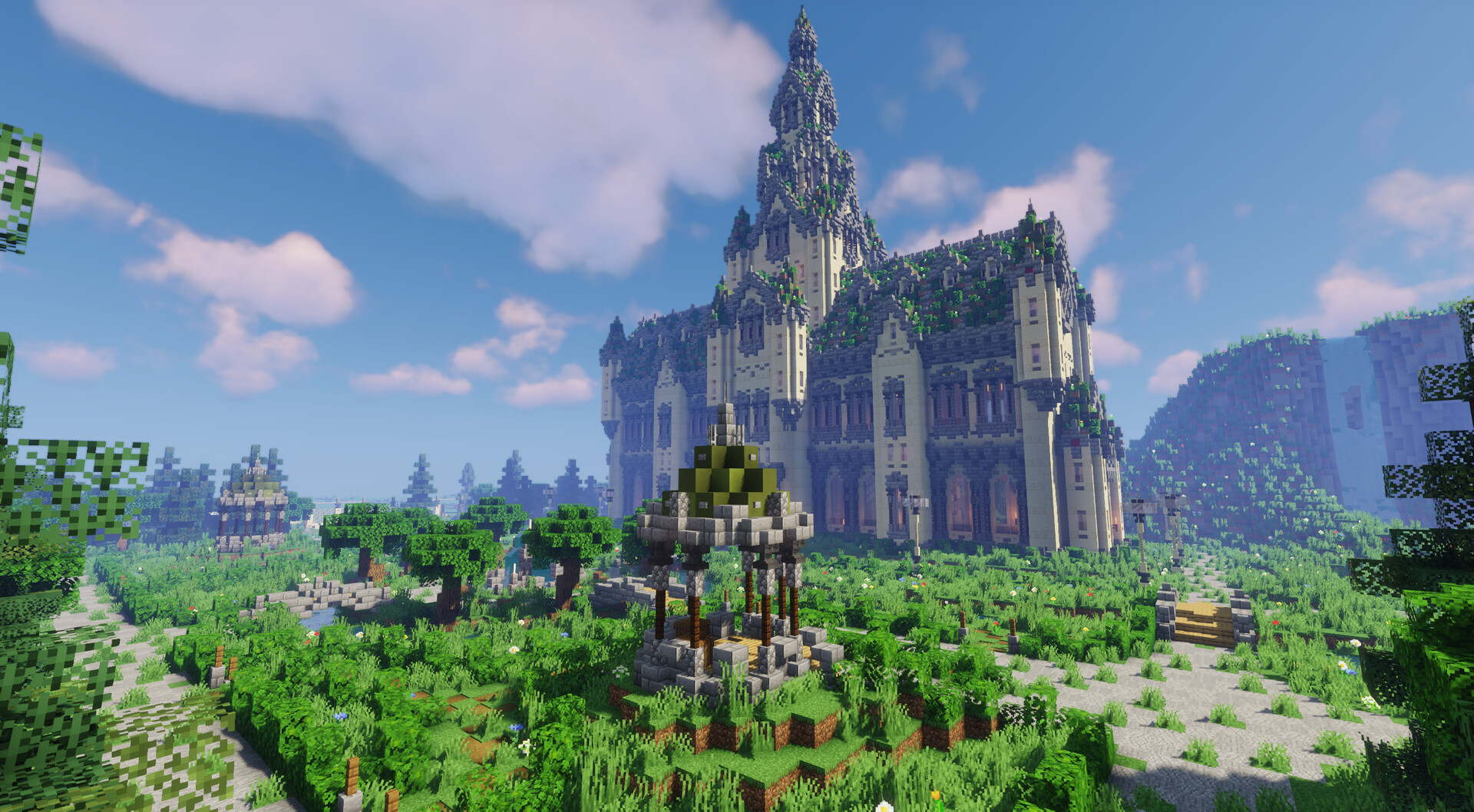 Creative/plot world spawn for norwegian server. Minecraft Map