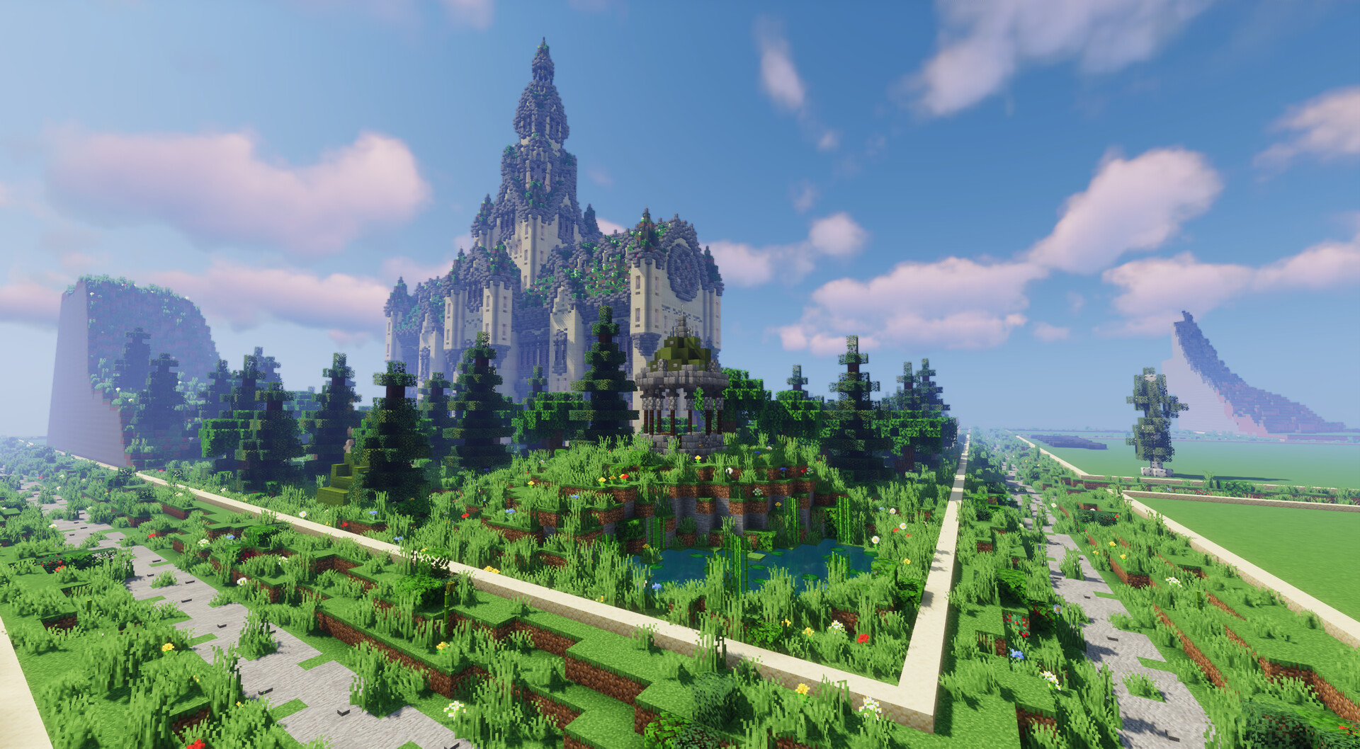 Creative/plot world spawn for norwegian server. Minecraft Map