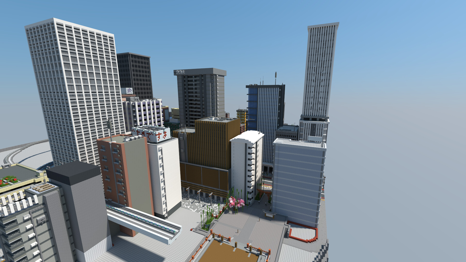Minecraft Japanese City Minecraft Map