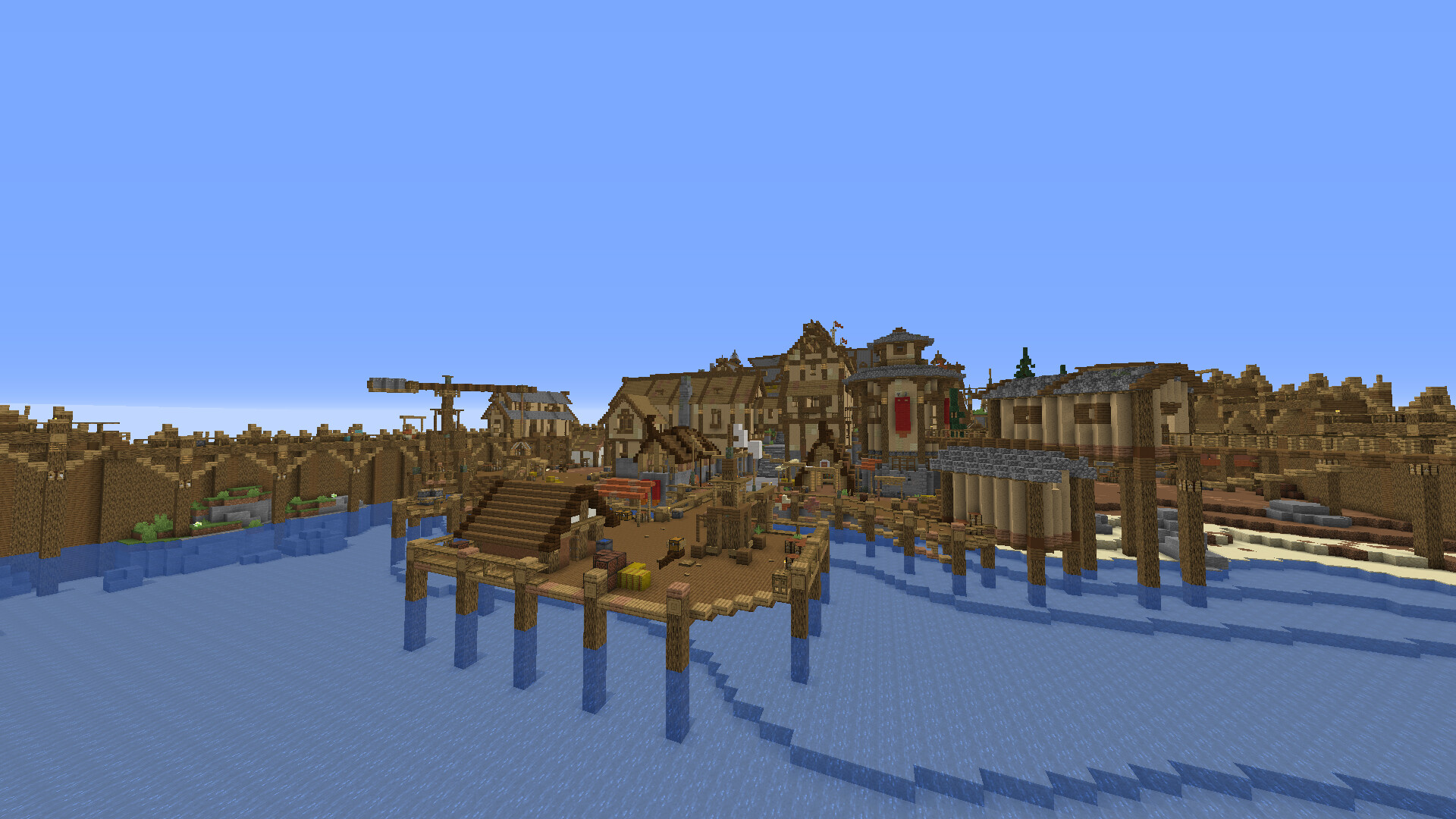 Shipyard Hub Minecraft Map
