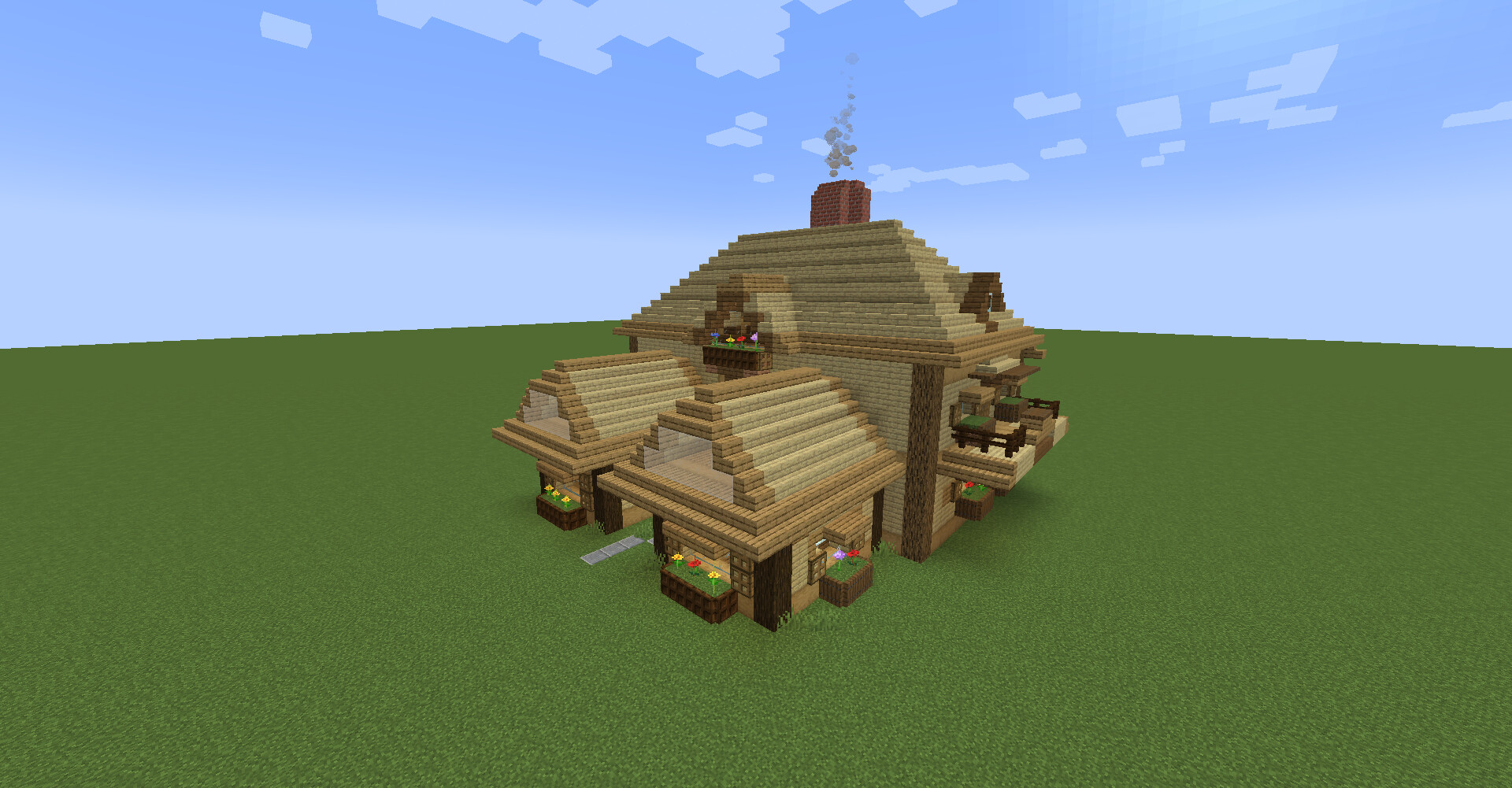 Wooden Villa 3 Minecraft Map