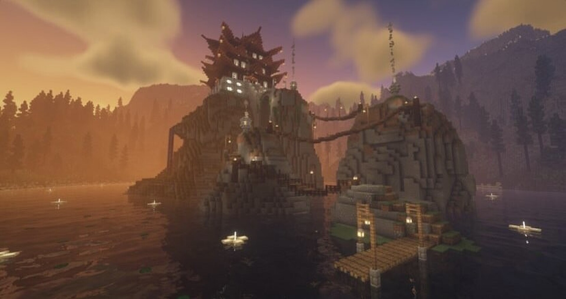 Japanese Shrine Minecraft Map