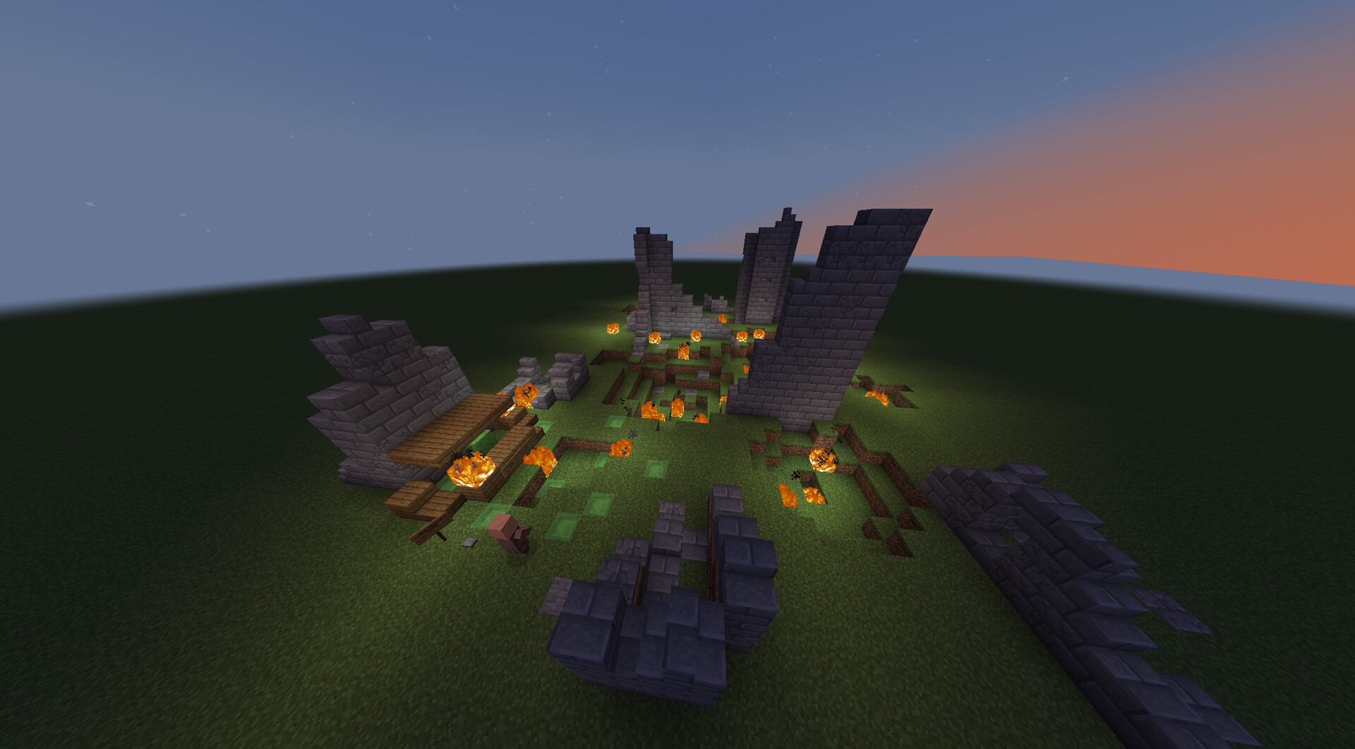 Rocket Jump Minigame (Market Gardening) Minecraft Map