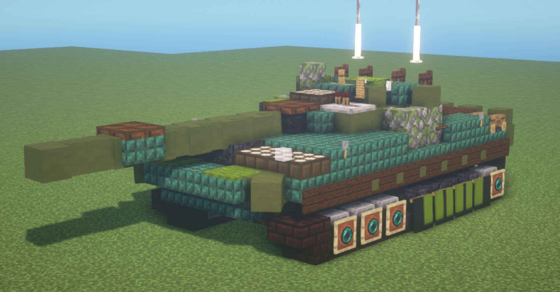 2S25 "Sprut-SD" (1.5:1 Scale) Minecraft Map