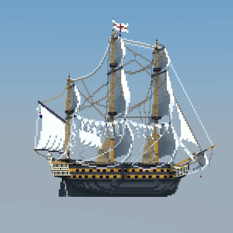 The HMS Restoration Minecraft Map