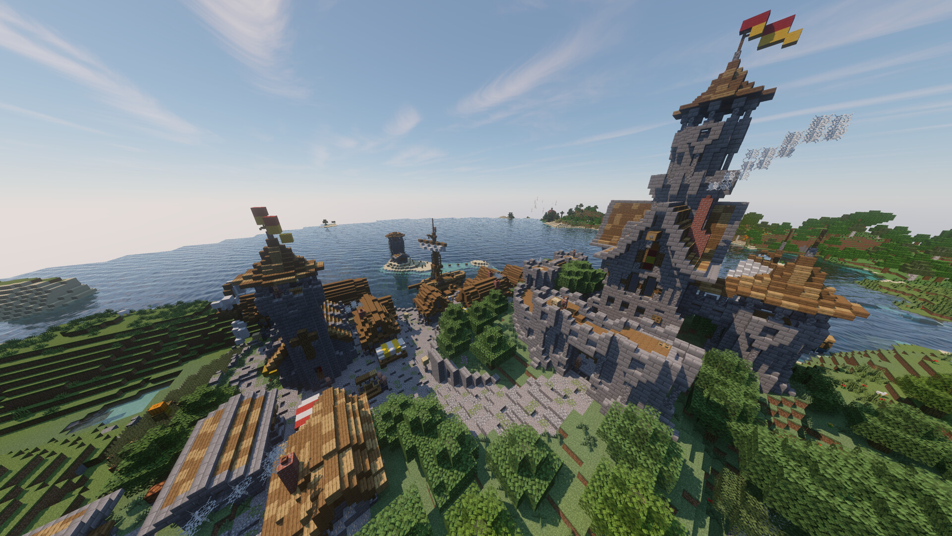 The Land of All Above Minecraft Map