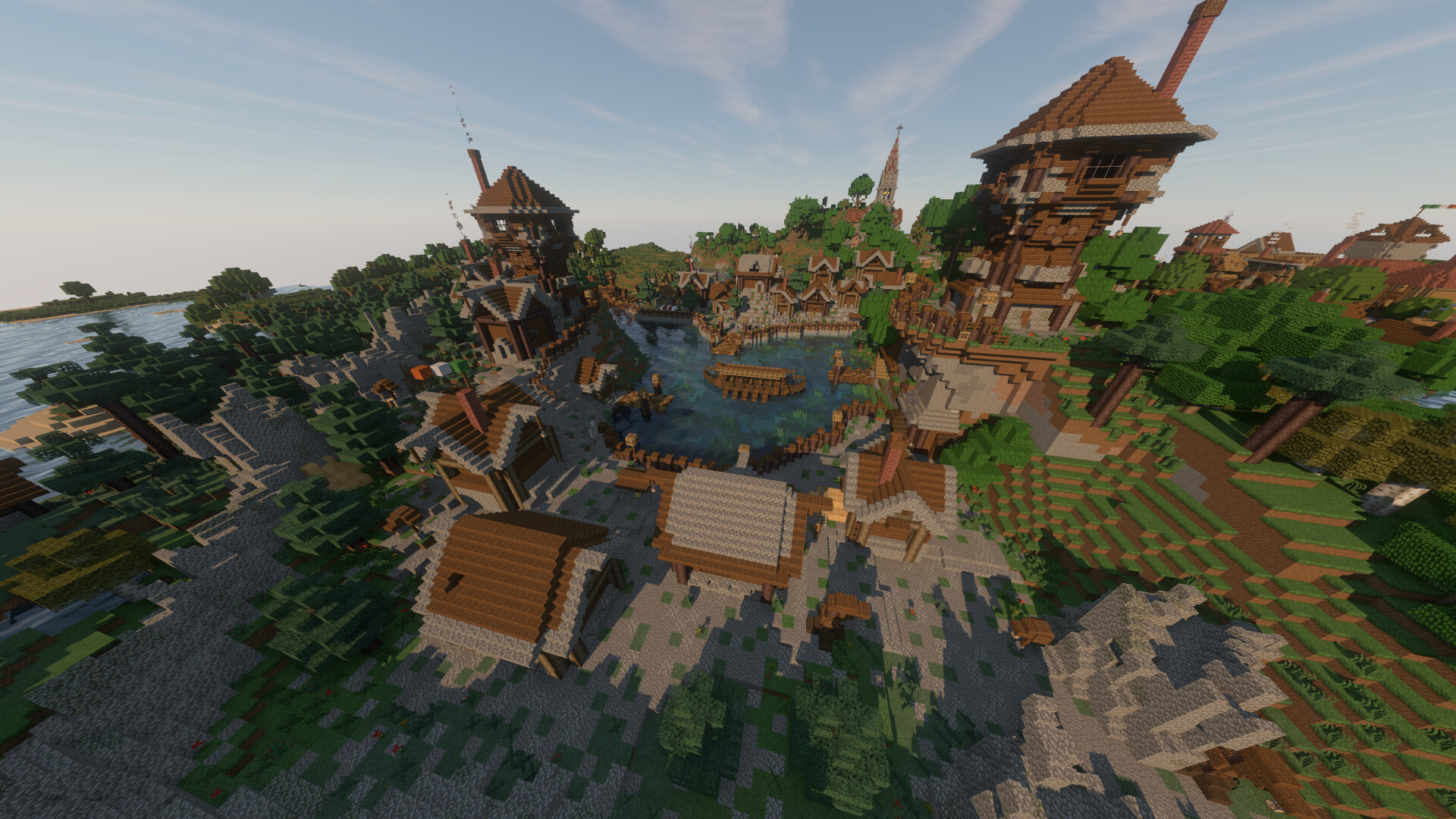 The Land of All Above Minecraft Map