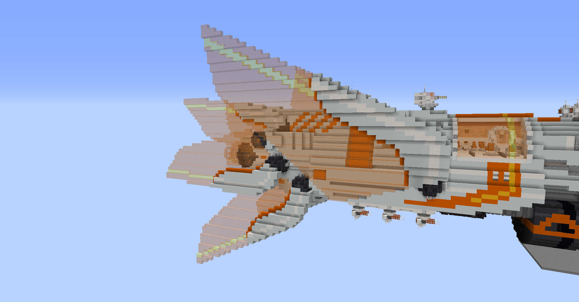 Spaceship - Avali Papillon Minecraft Map