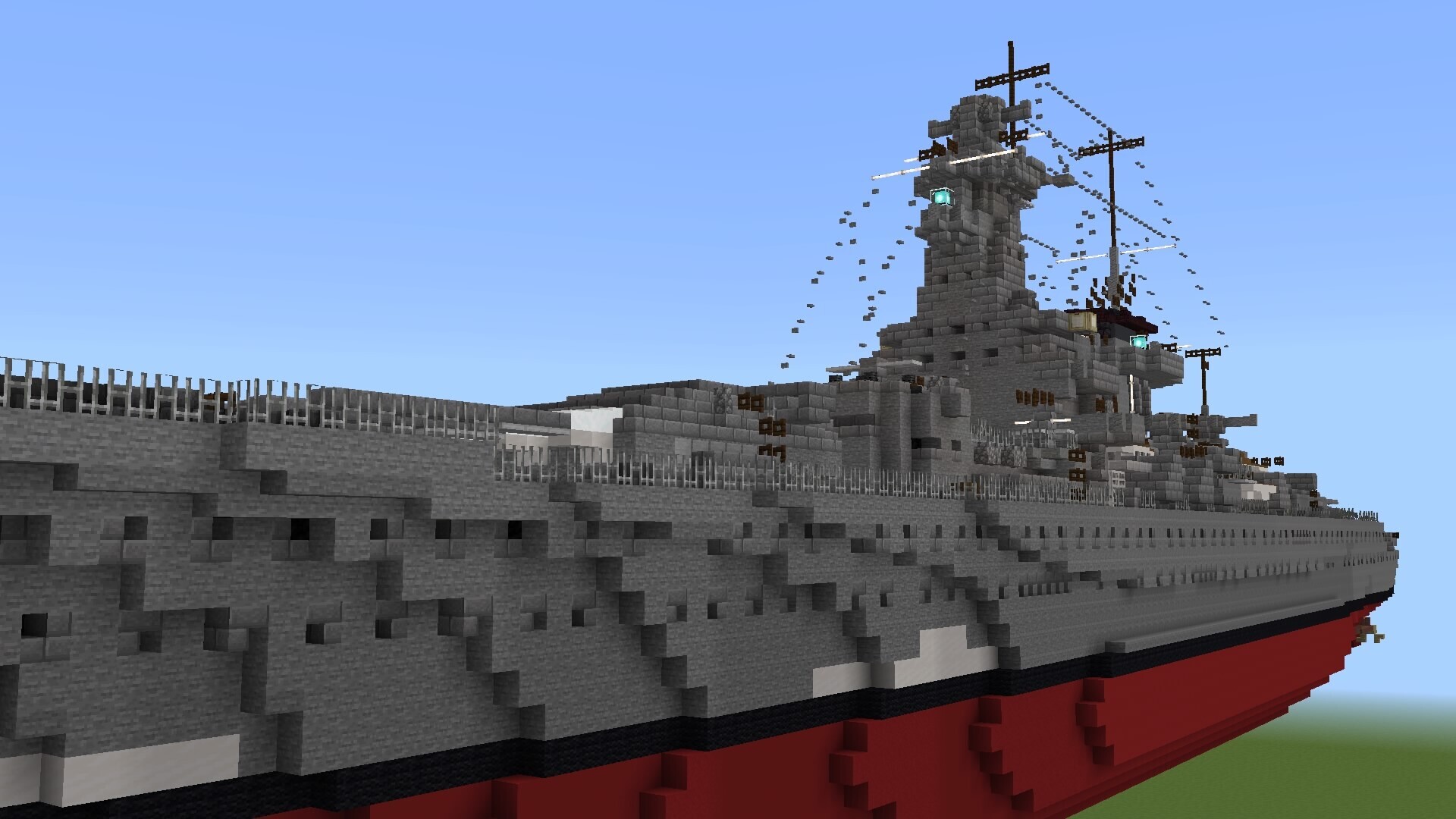 KMS Admiral Graf Spee 1:1 Minecraft Map
