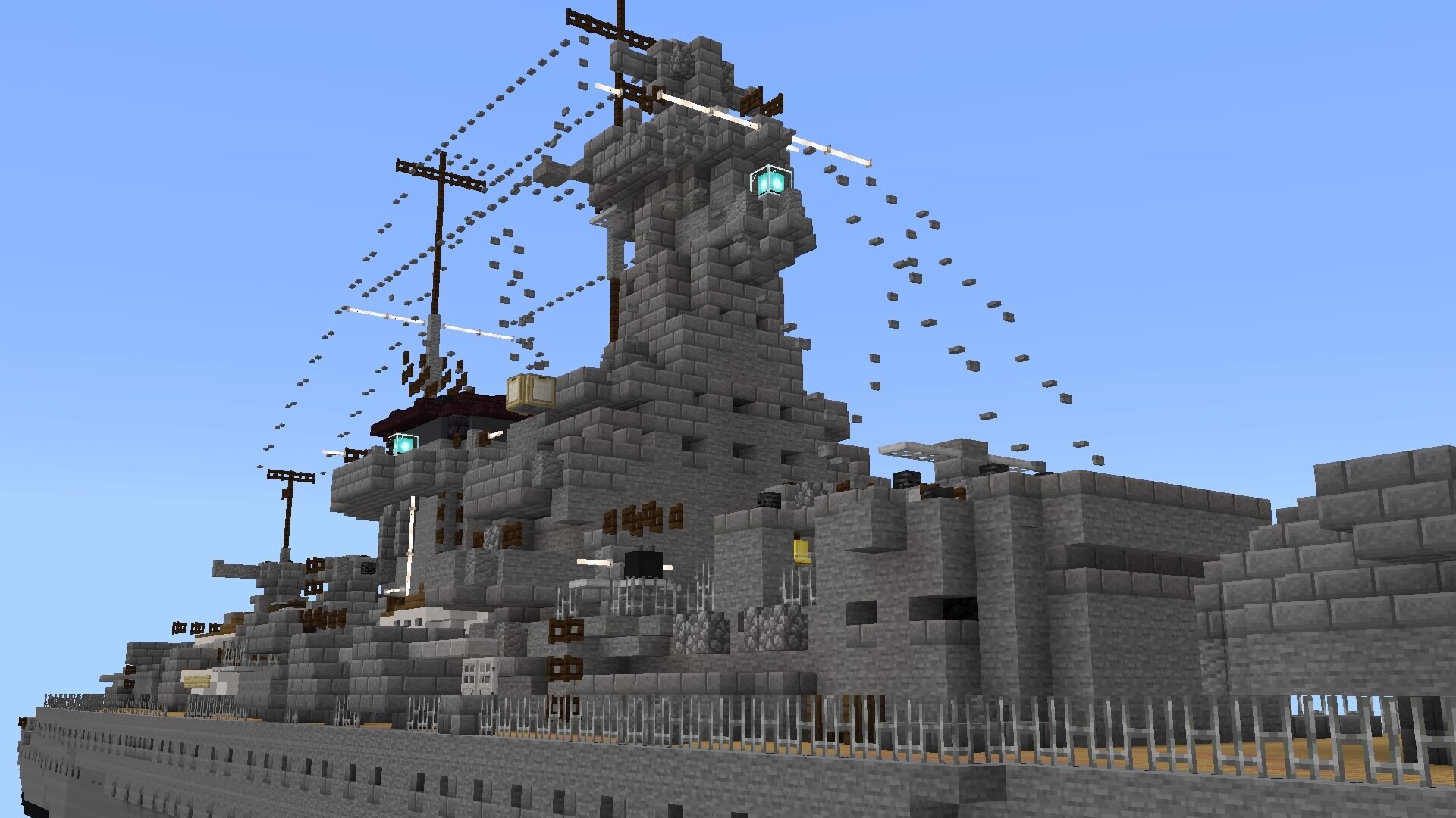 KMS Admiral Graf Spee 1:1 Minecraft Map