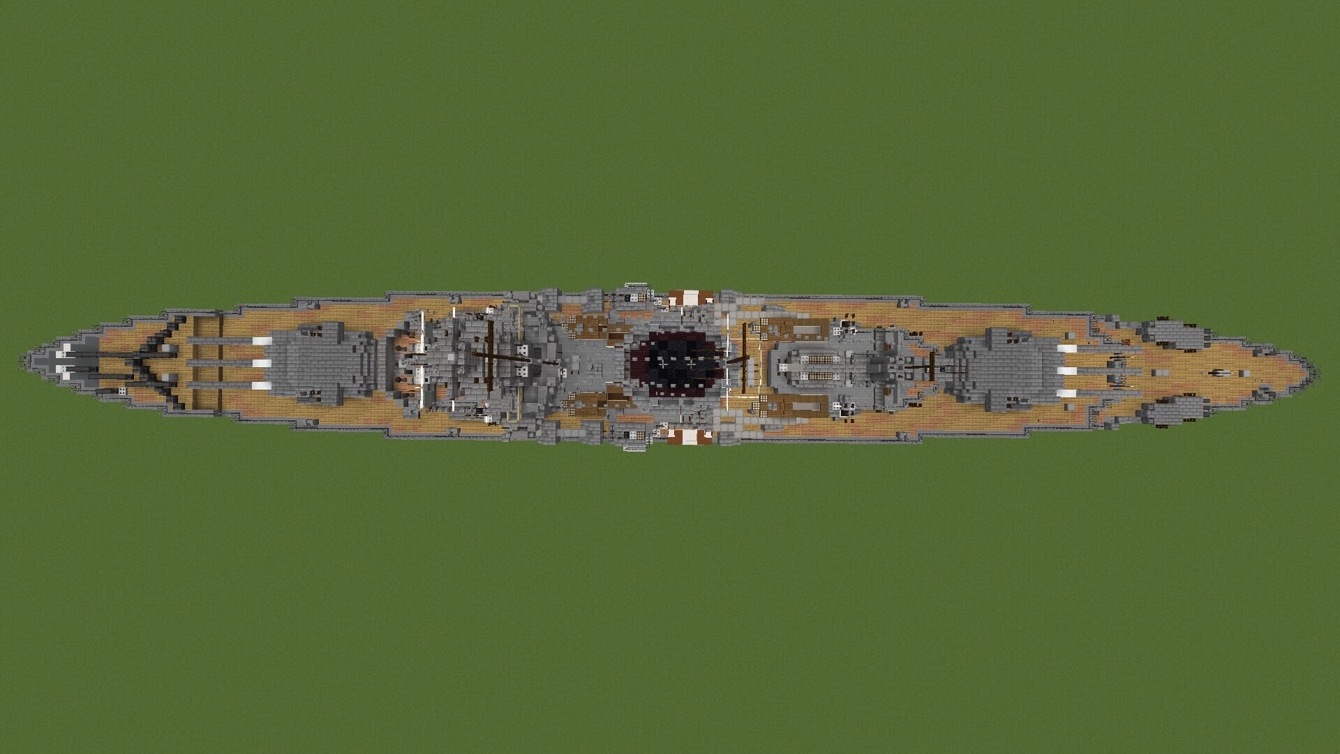 KMS Admiral Graf Spee 1:1 Minecraft Map