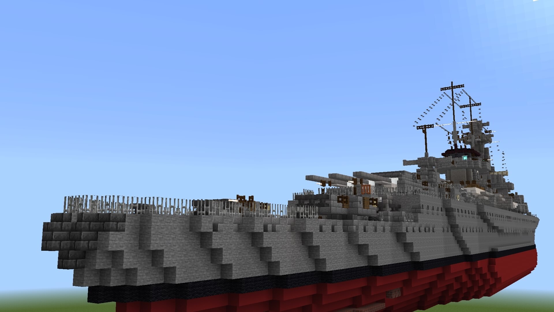 KMS Admiral Graf Spee 1:1 Minecraft Map