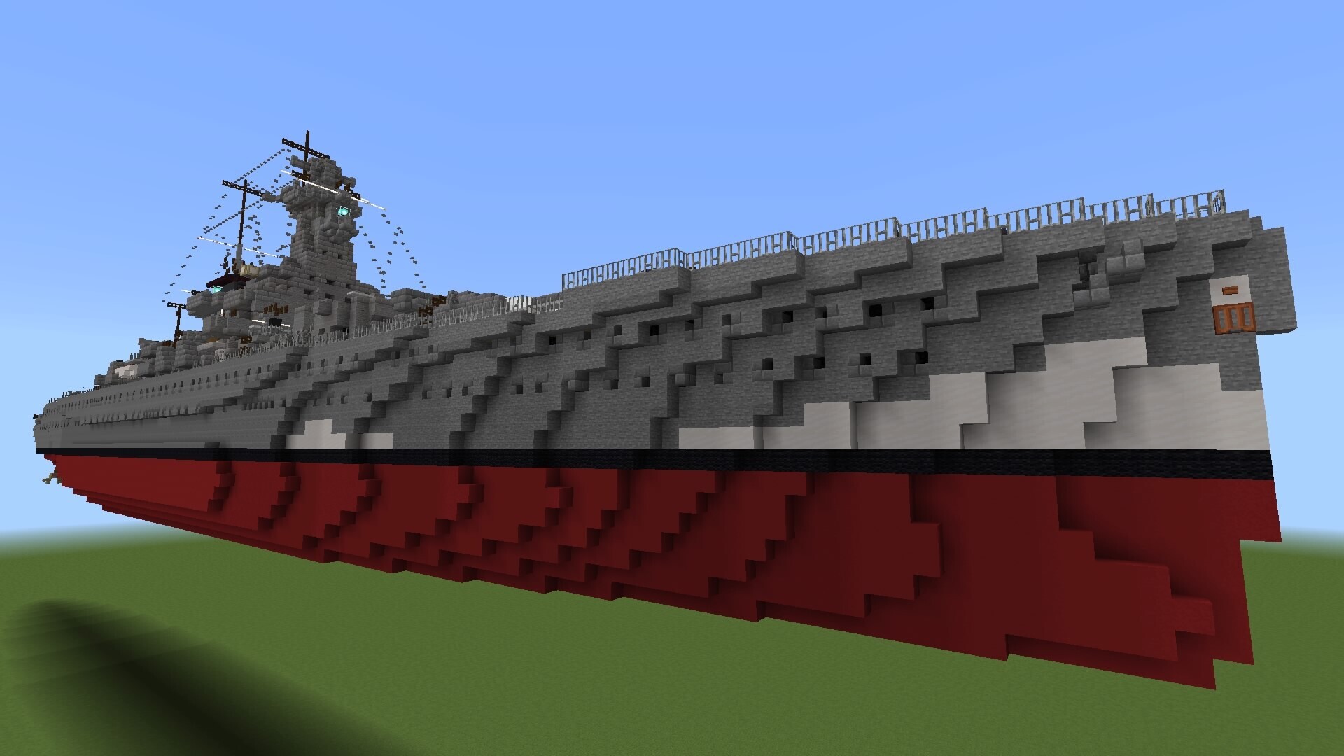 KMS Admiral Graf Spee 1:1 Minecraft Map
