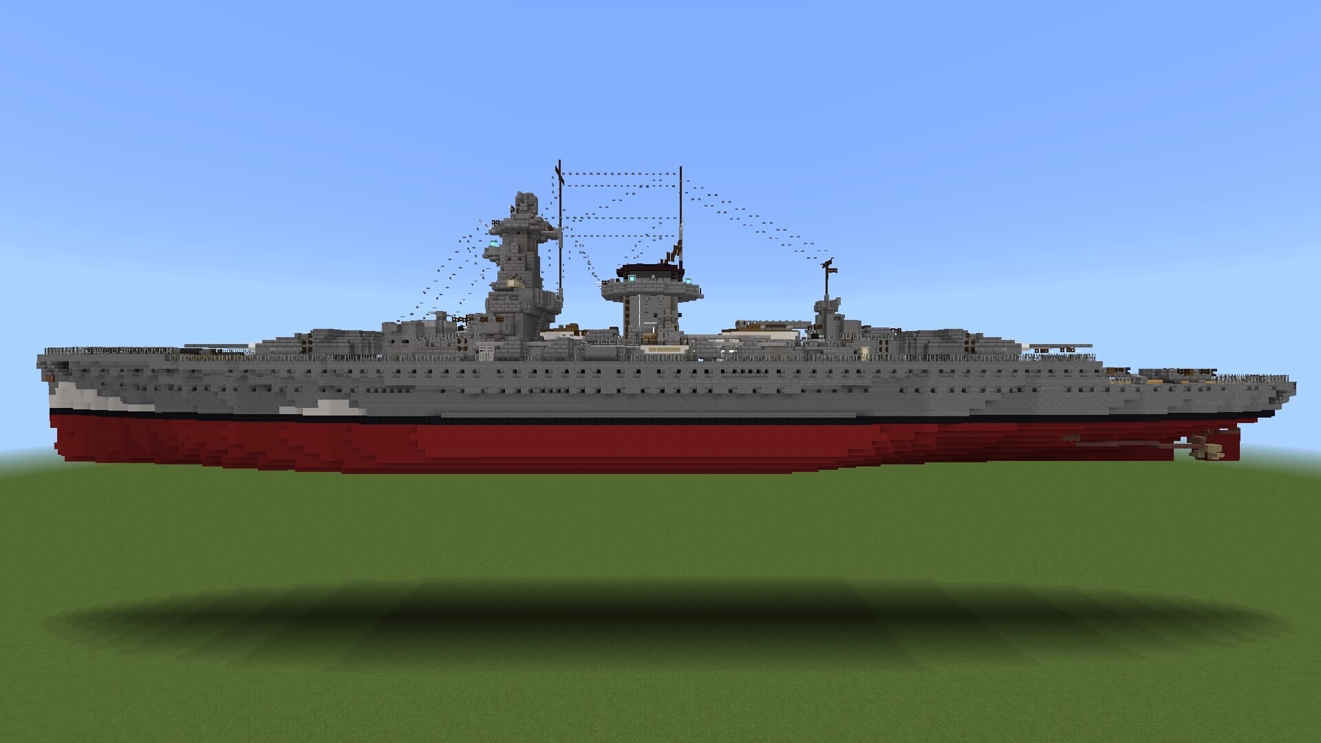 KMS Admiral Graf Spee 1:1 Minecraft Map