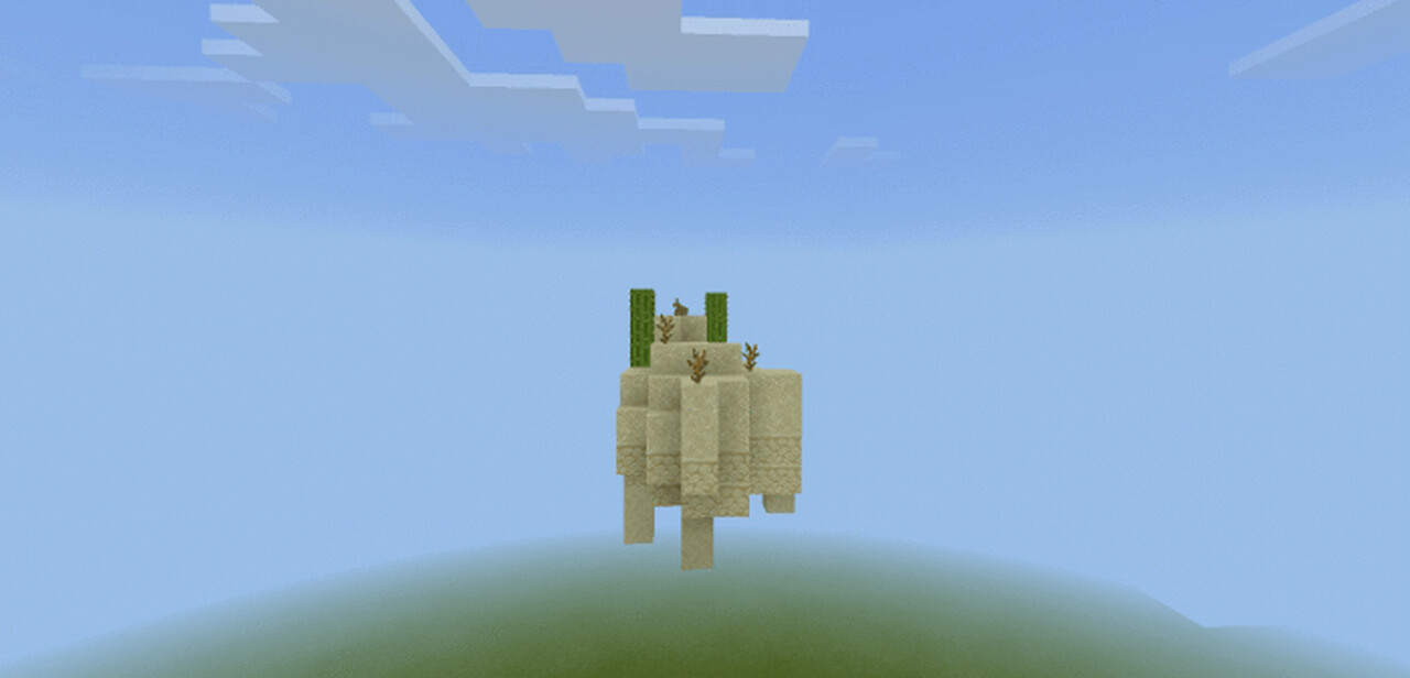 Biome Sky Block Minecraft Map