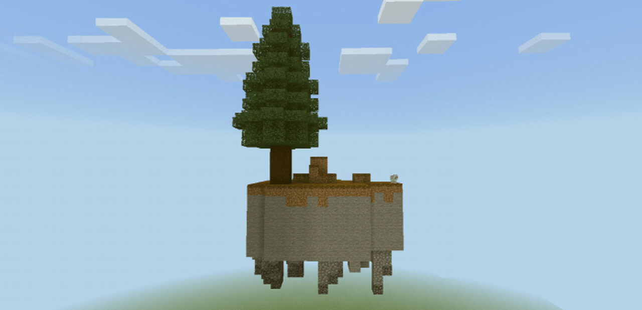 Biome Sky Block Minecraft Map