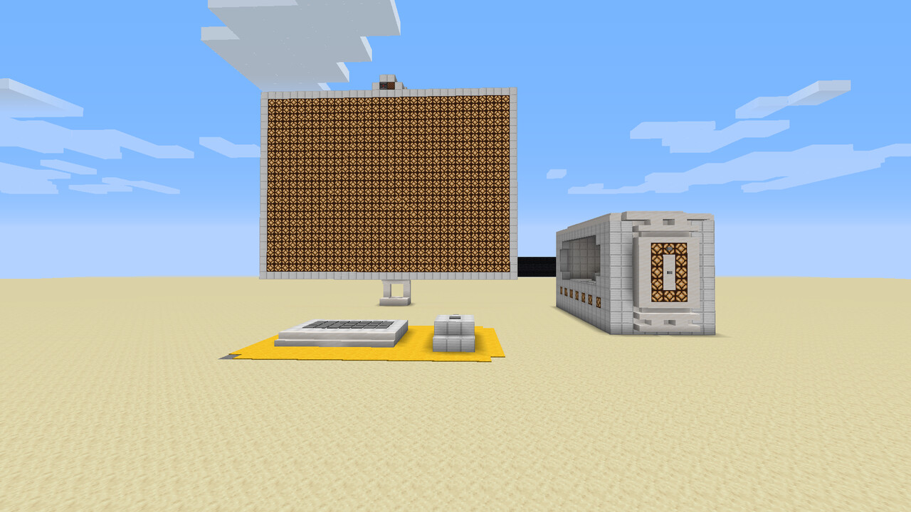 the computer V4 Minecraft Map