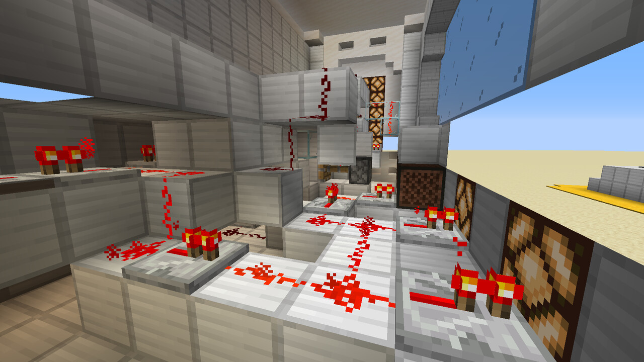 the computer V4 Minecraft Map