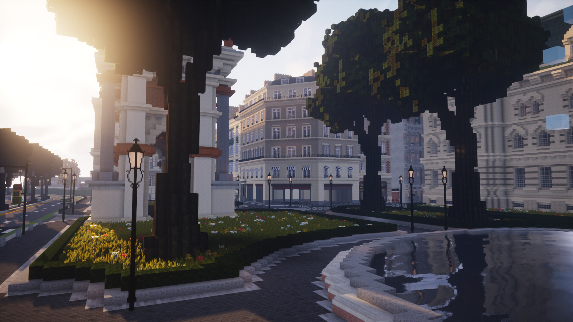 Châtelet Quartier - Paris, France Minecraft Map