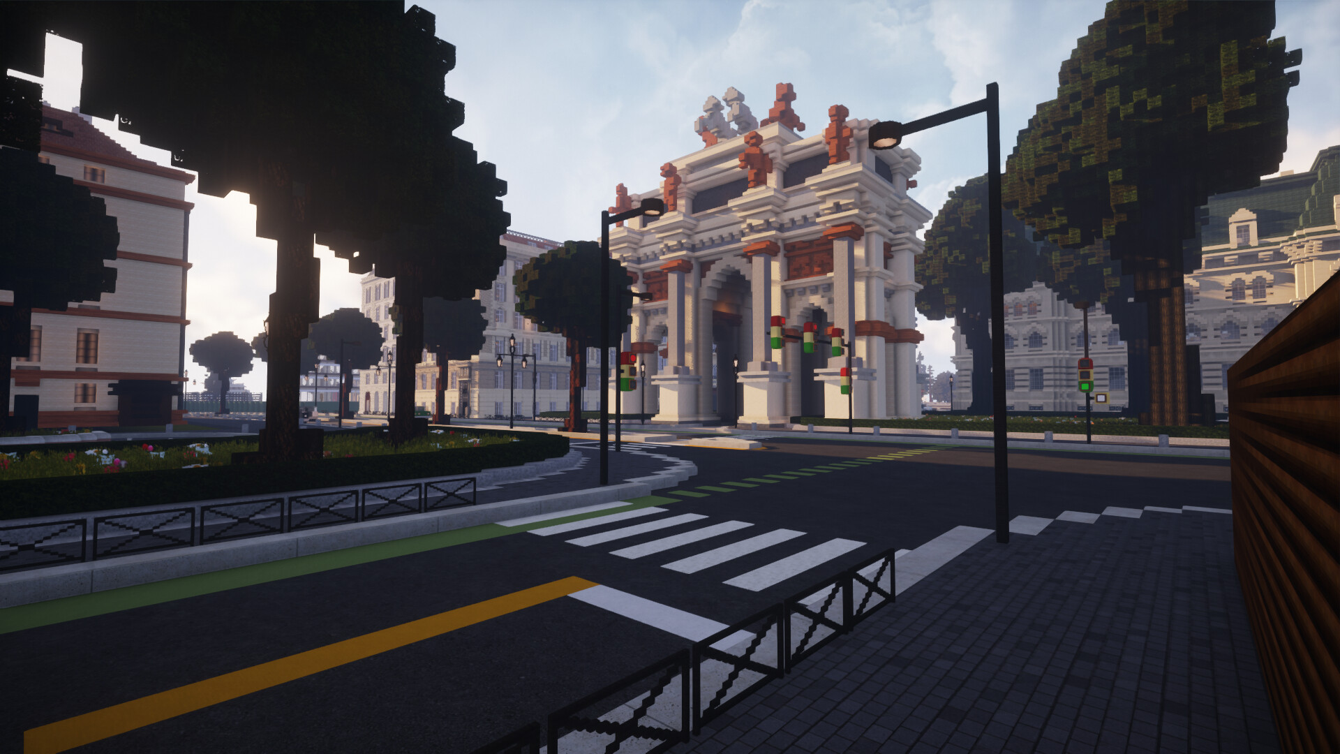 Châtelet Quartier - Paris, France Minecraft Map
