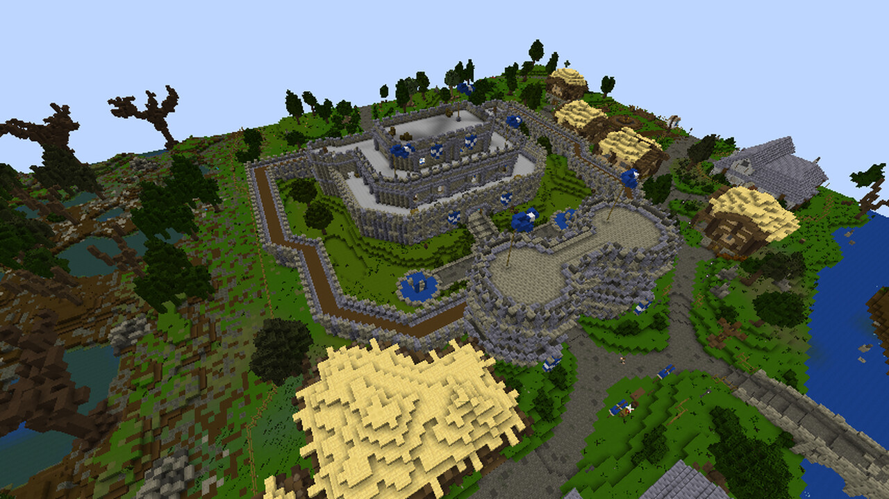 Lumbridge castle Minecraft Map