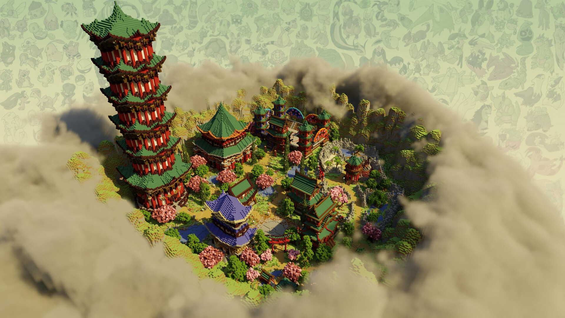 Laceleaf City - A Pixelmon Adventure Minecraft Map