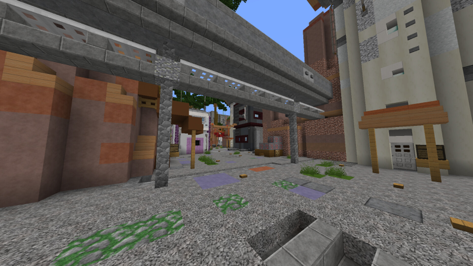 Futuristic Server Spawn Minecraft Map