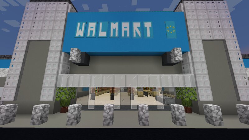 GamerBryce's Basic Walmart Minecraft Map