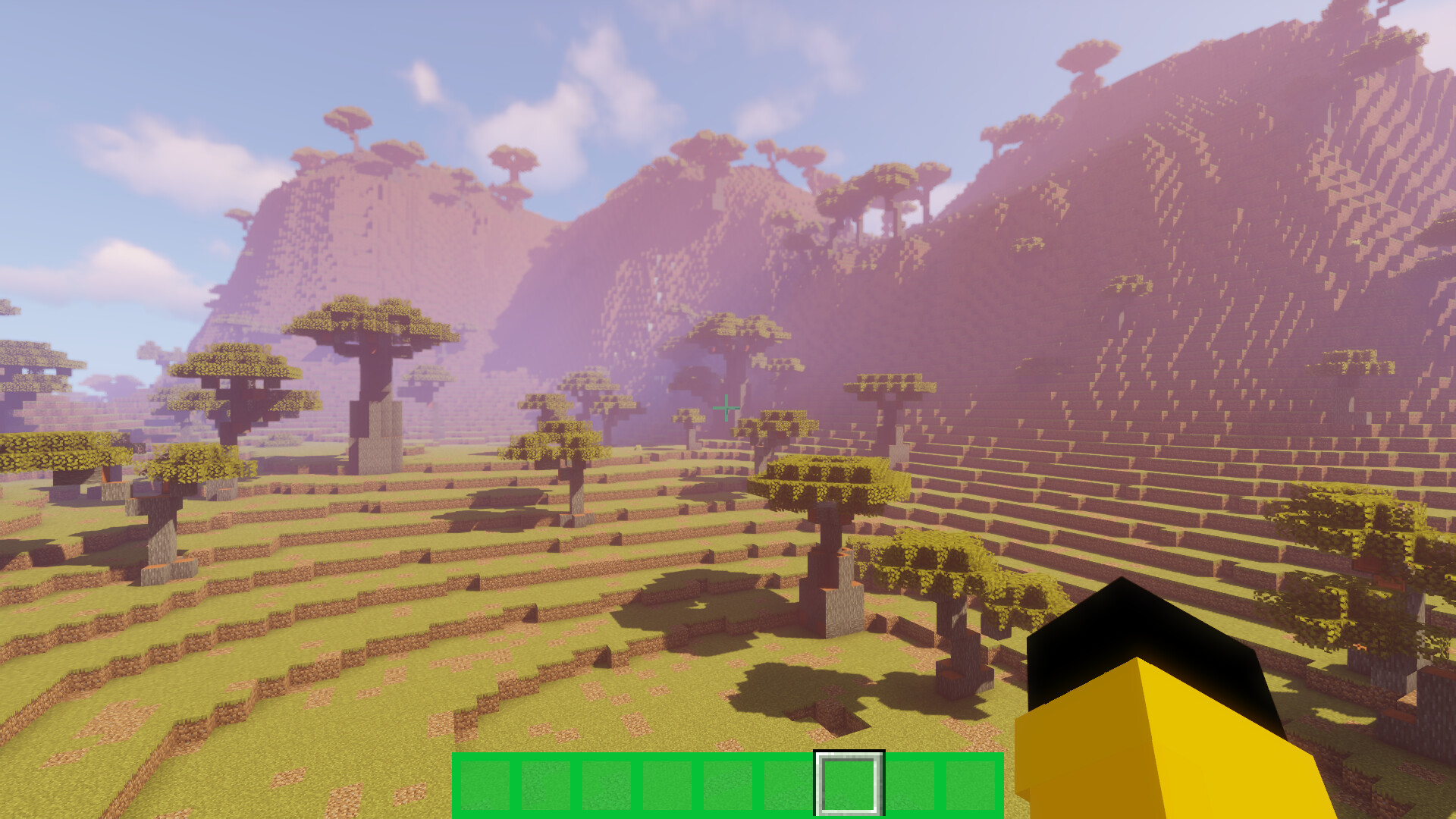 Savanna Acacia tree pack Minecraft Map