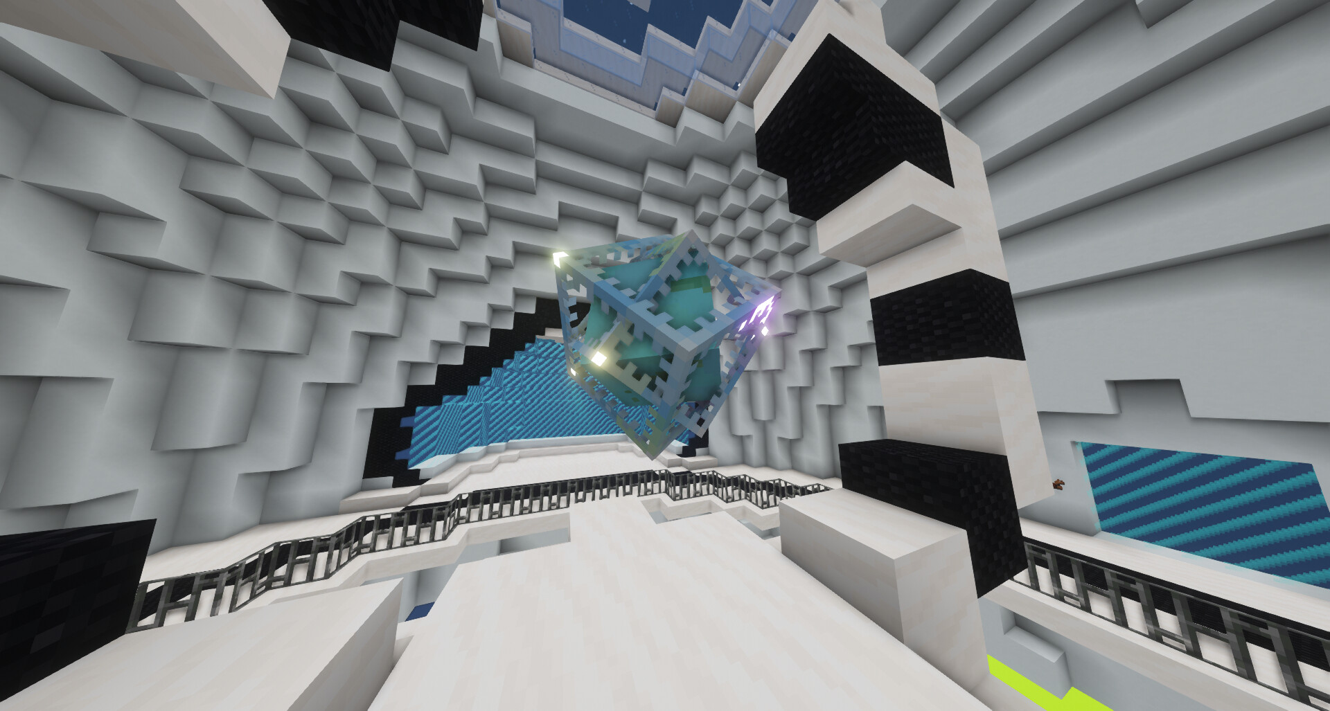 The Cloud Cosmos Project | "Earth" End Crystal Textures Minecraft Map