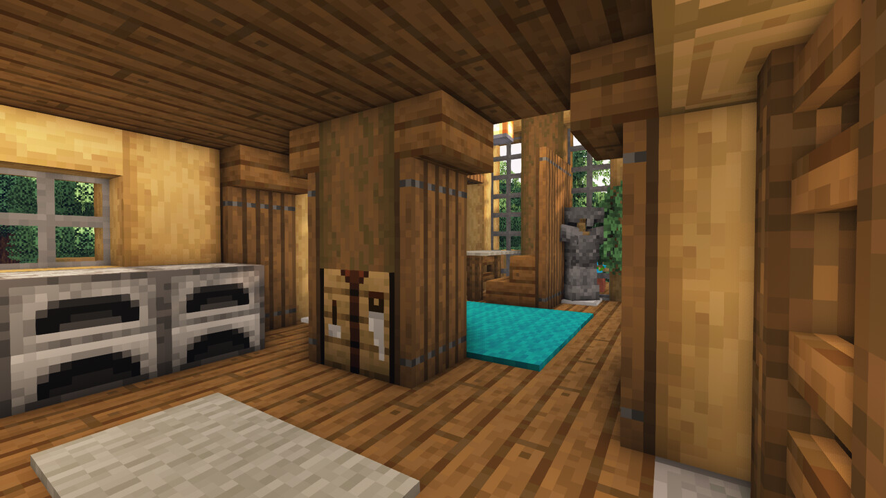 Starter survival house / Casa para supervivencia Minecraft Map