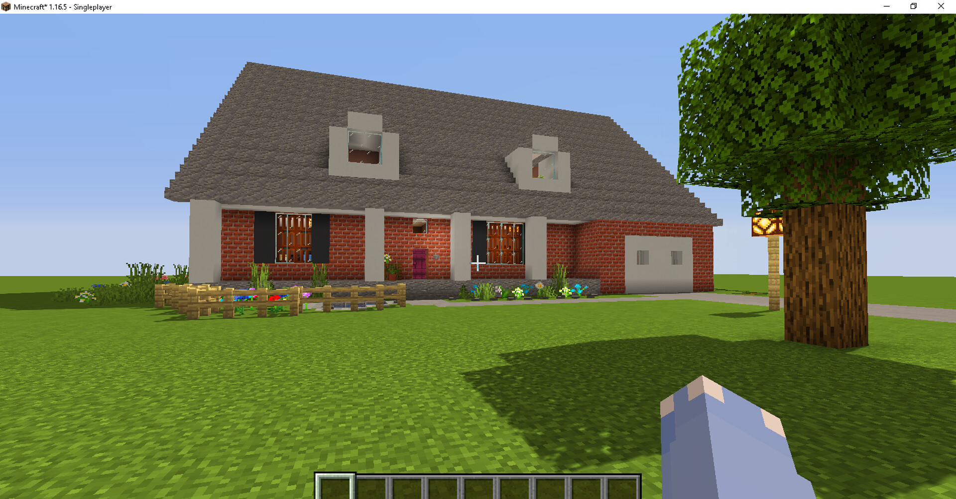 Modern Brick House 1.16.5 Minecraft Map