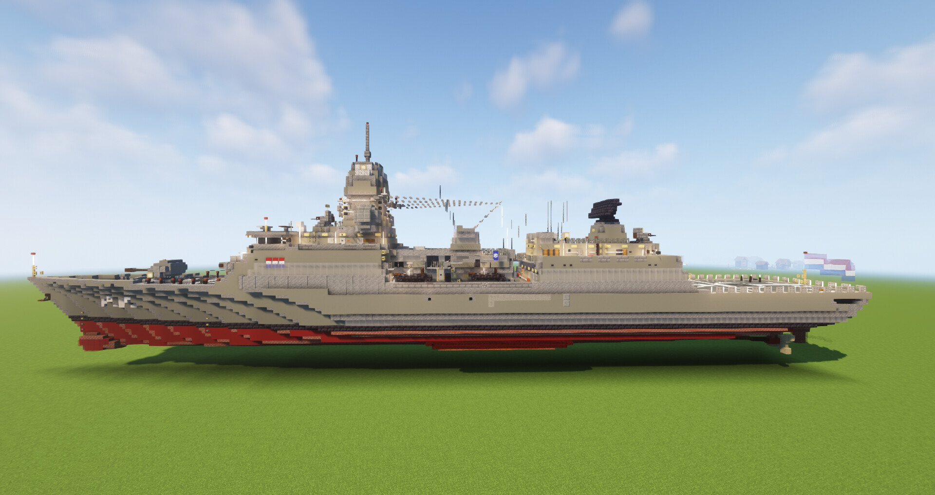 De Zeven Provincien Class Frigate Minecraft Map