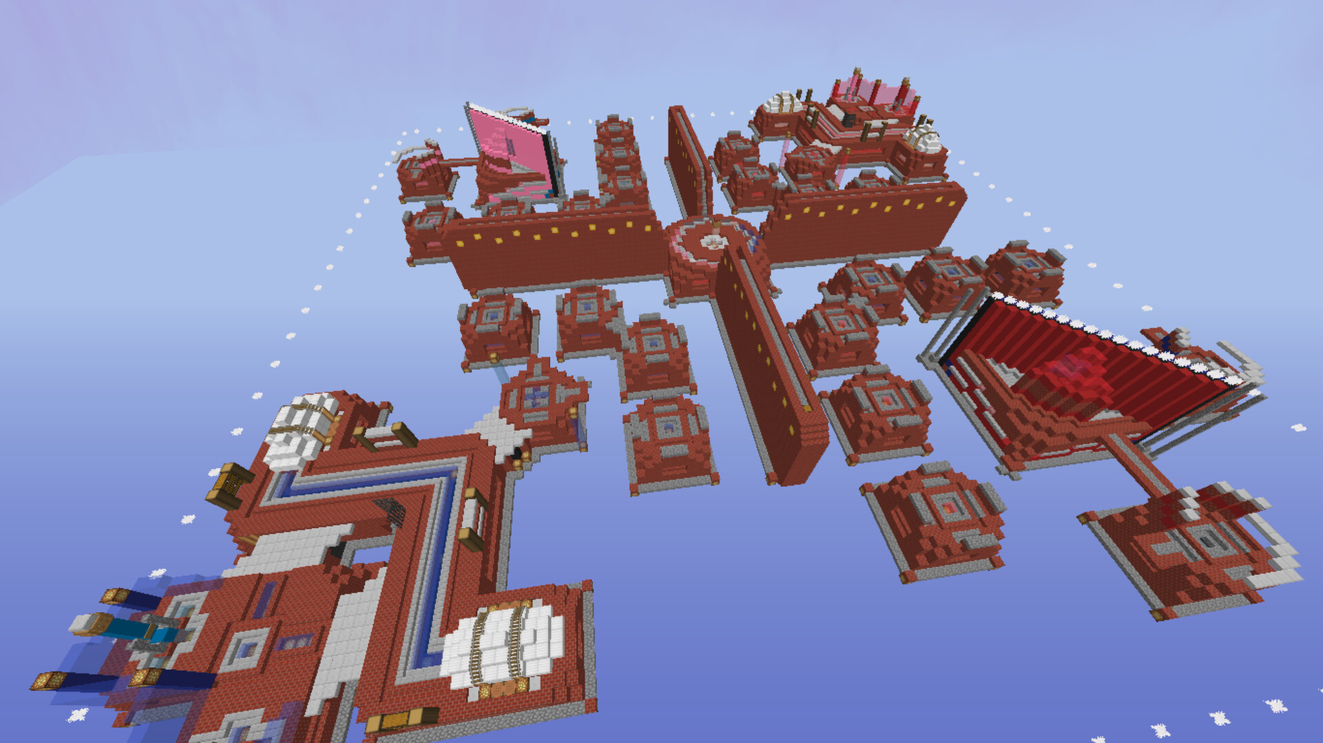 Break Bricks - Capture The Wool Map (CTW) Minecraft Map