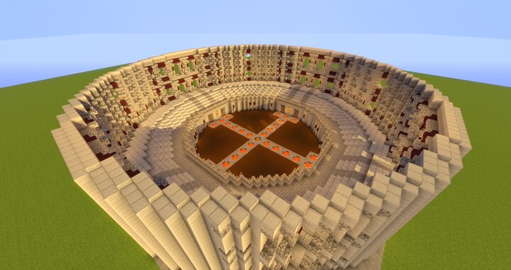 Colosseum Styled Arena Minecraft Map