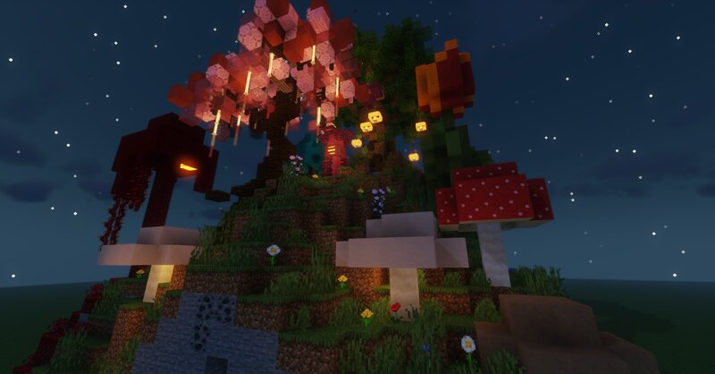 Tree House Minecraft Map