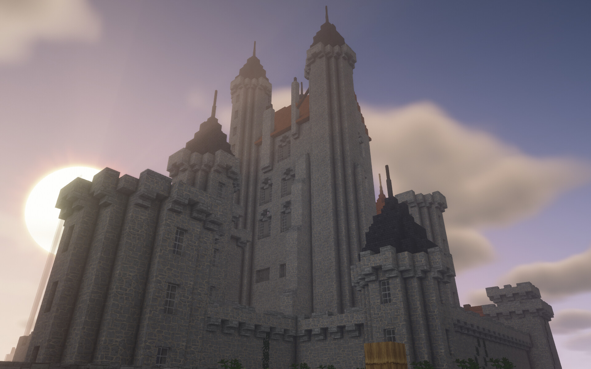 Height fantaisy castle Minecraft Map