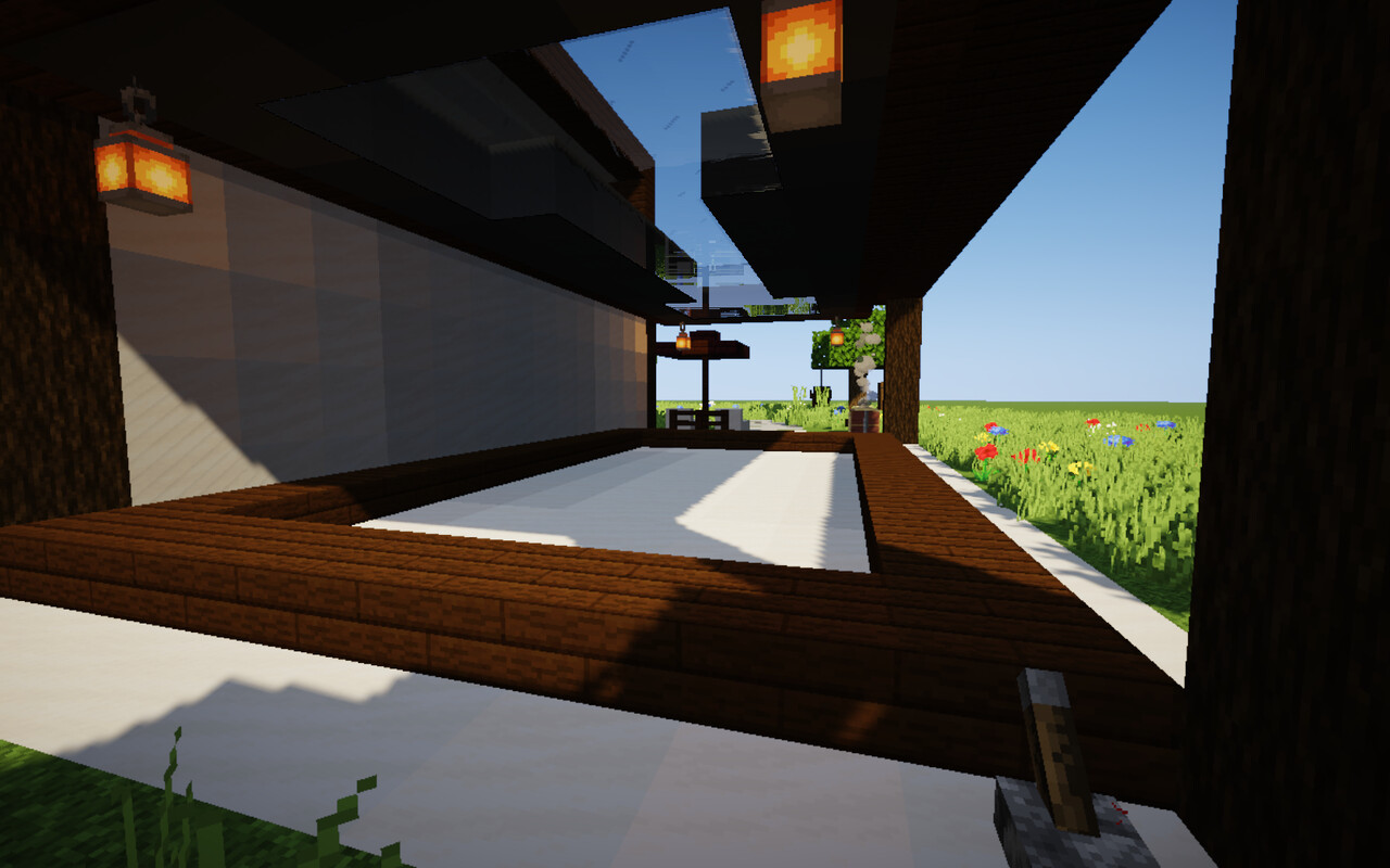 Modern House Minecraft Map