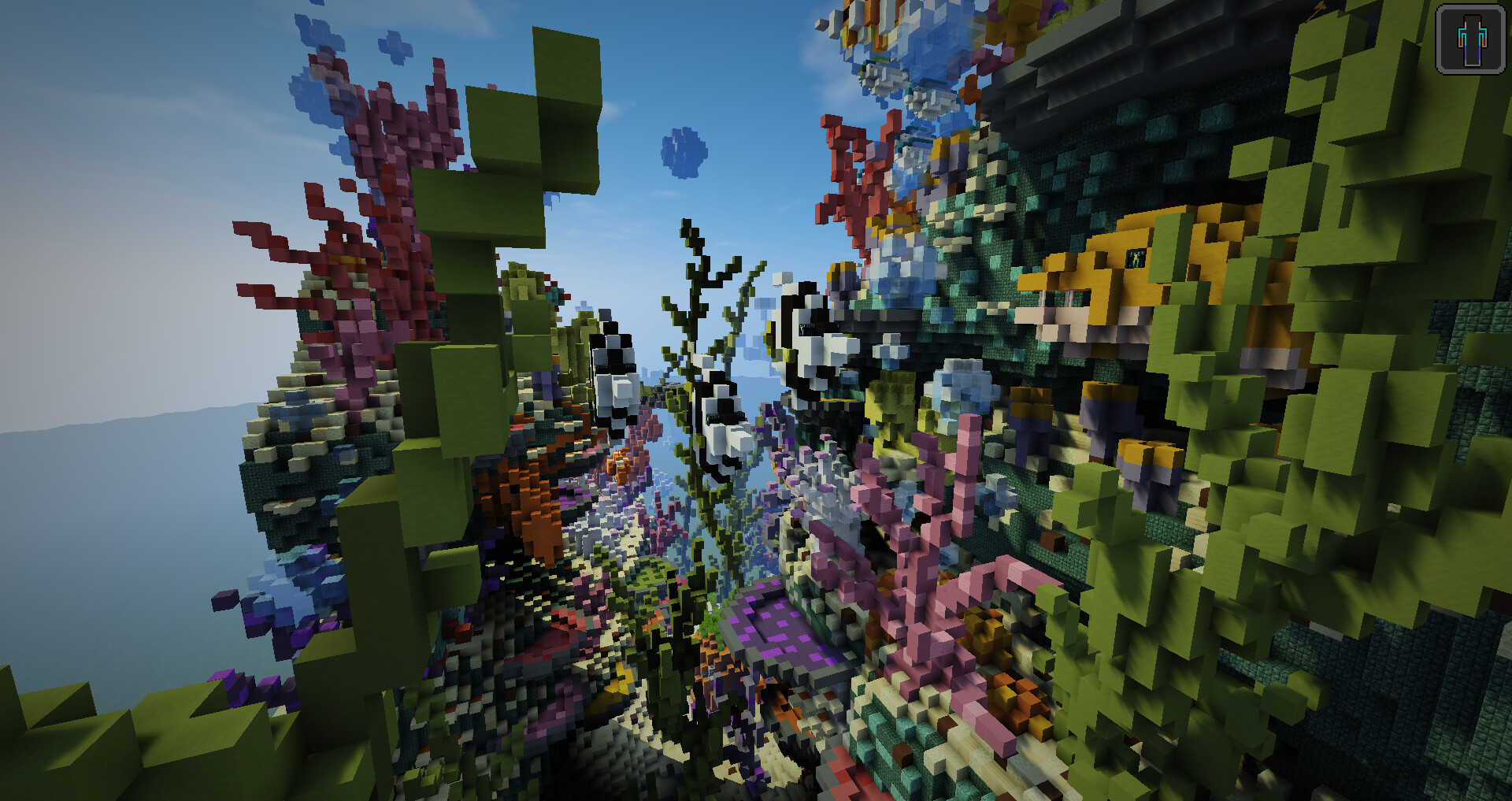 Coral Reef [Plot 112x112] Minecraft Map