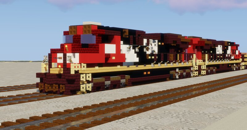 CN ES44AC Minecraft Map